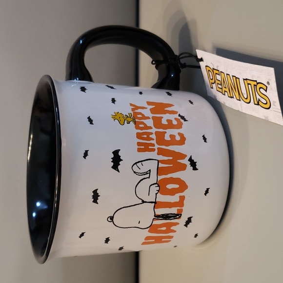 Peanuts | Dining | Peanuts Snoopy Woodstock Happy Halloween 2 Oz Ceramic Mug New | Poshmark